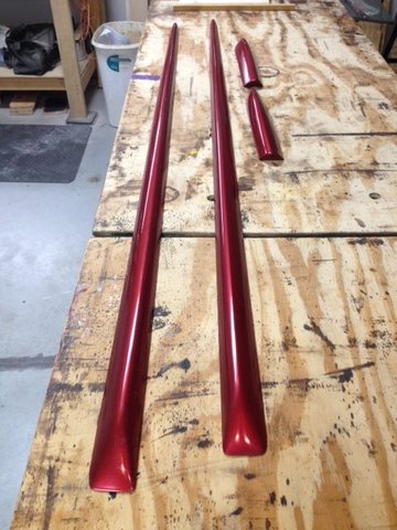 FS (For Sale) 2002 Magnetic Red body side moldings - CorvetteForum ...