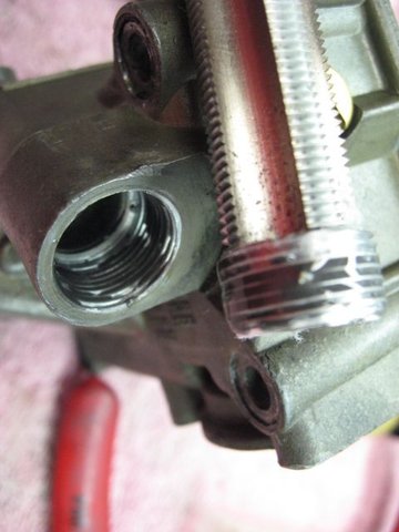 Repairing the Holley 9/16-24 Float Bowl Inlet Threads - CorvetteForum ...