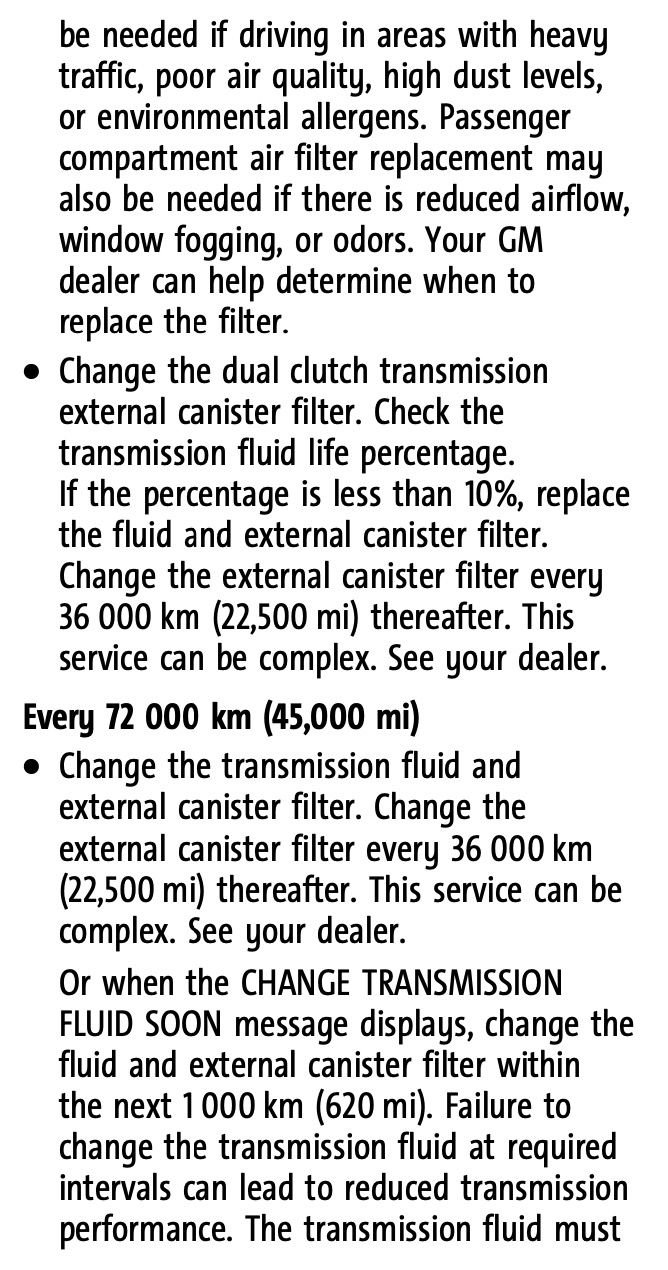 2024 DCT service schedule - CorvetteForum - Chevrolet Corvette Forum Discussion