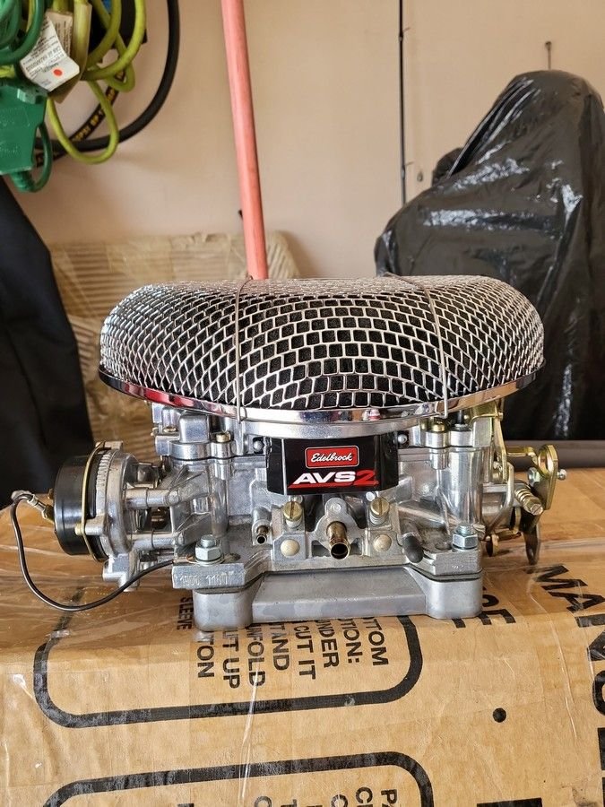 FS (For Sale) Edelbrock AVS2 carb with adapter - CorvetteForum ...