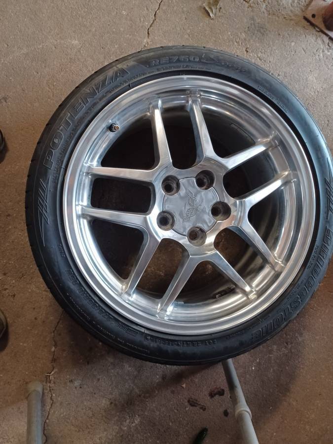 FS (For Sale) Corvette Zo6 Wheels and Tire Set C5 (aftermarket ...