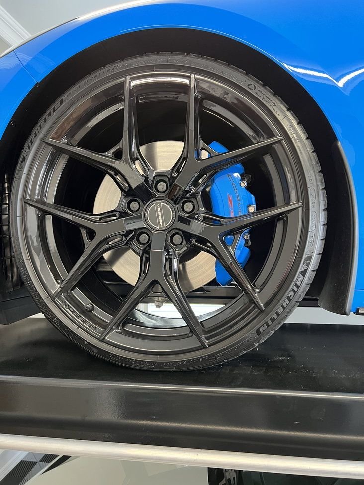 FS (For Sale) C8 Vossen HF-5 Rims Wheels Tires - CorvetteForum ...