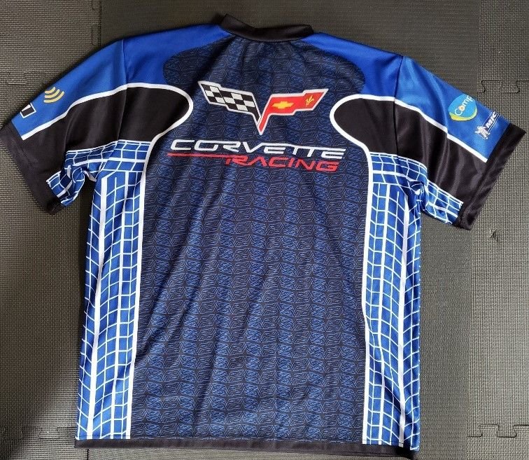 FS (For Sale) C6 Corvette Racing Team Shirt 50th Anniversary LeMans ...