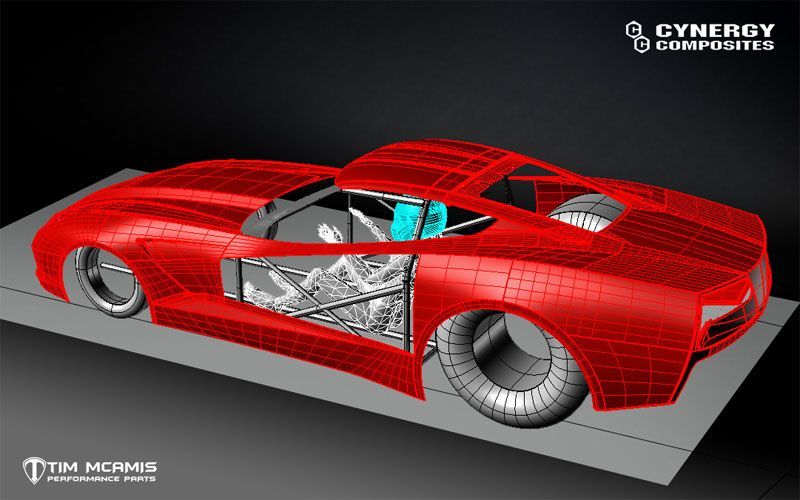 C7 Lays Claim to First Pro Modified Body Designed Entirely in 3D CAD ...