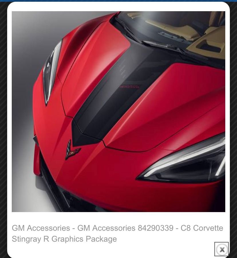 FS (For Sale) C8 Jake hood decal set - CorvetteForum - Chevrolet ...