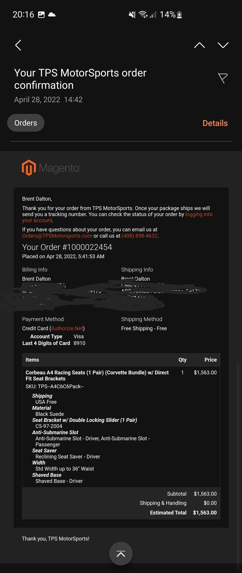 Buyer Beware: TPS Motorsports - CorvetteForum - Chevrolet Corvette Forum Discussion