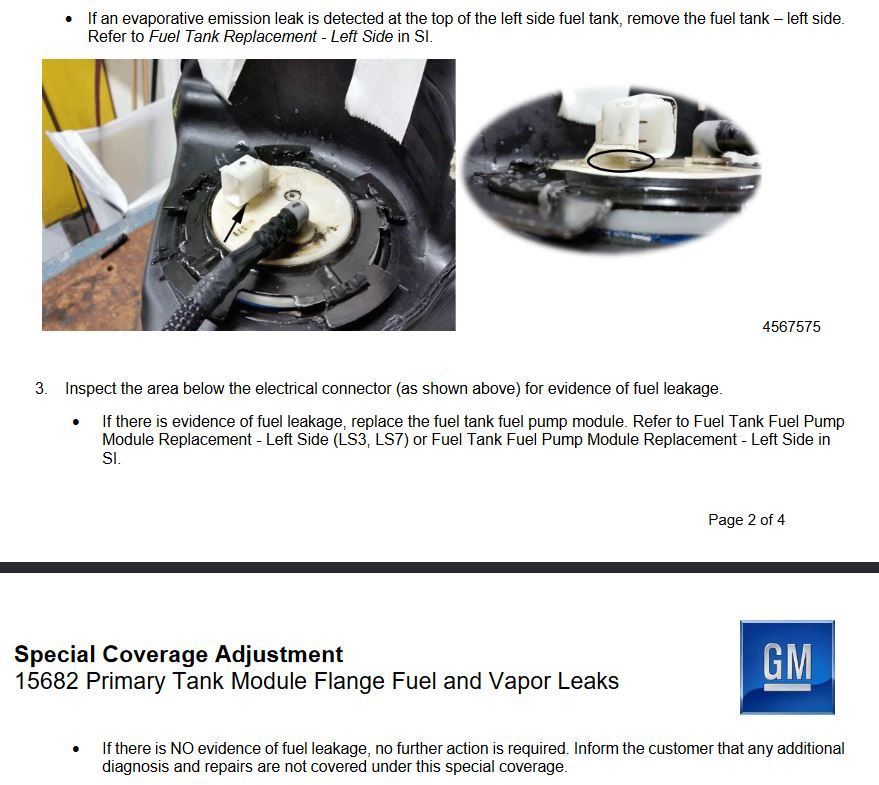 C6 fuel pump question - is it safe to park in garage? - Page 2 ...