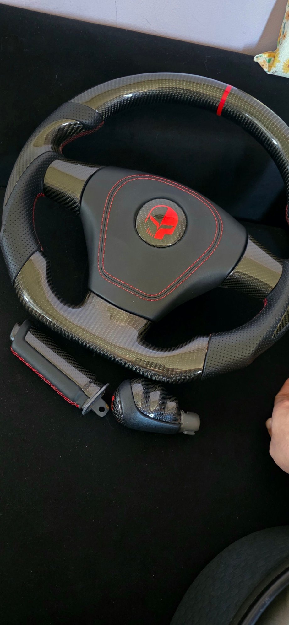 FS (For Sale) C7 Carbon Defuser Carbon Fiber steeringg wheel RFE Airbag ...