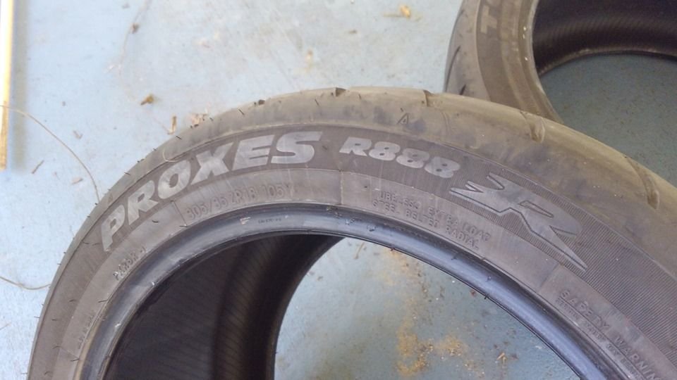 FS (For Sale) Toyo Proxes R888R 305/35ZR18 tires (2) - CorvetteForum ...