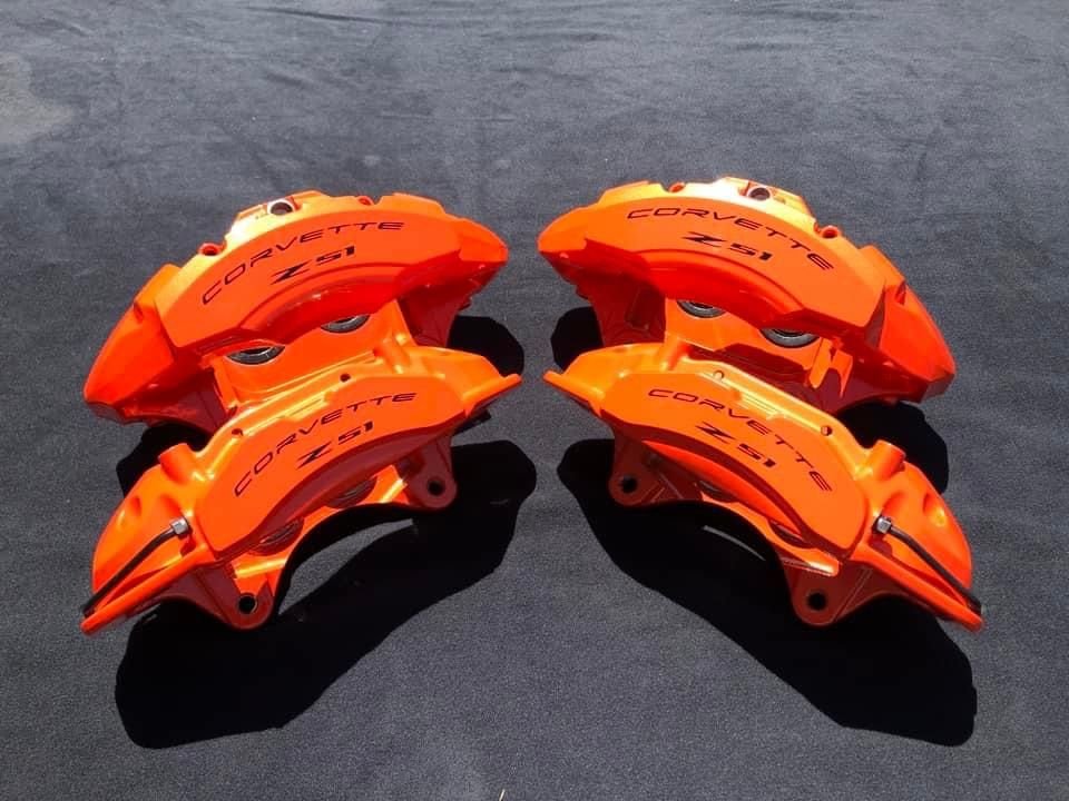 C5, C6, C7, & C8 Corvette Powder Coated and rebuilt calipers from $399 ...