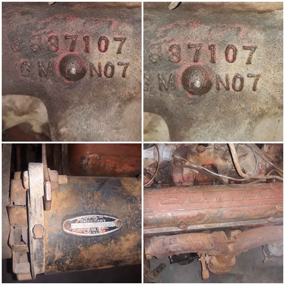 1956 engine with matchng number transmission - CorvetteForum ...