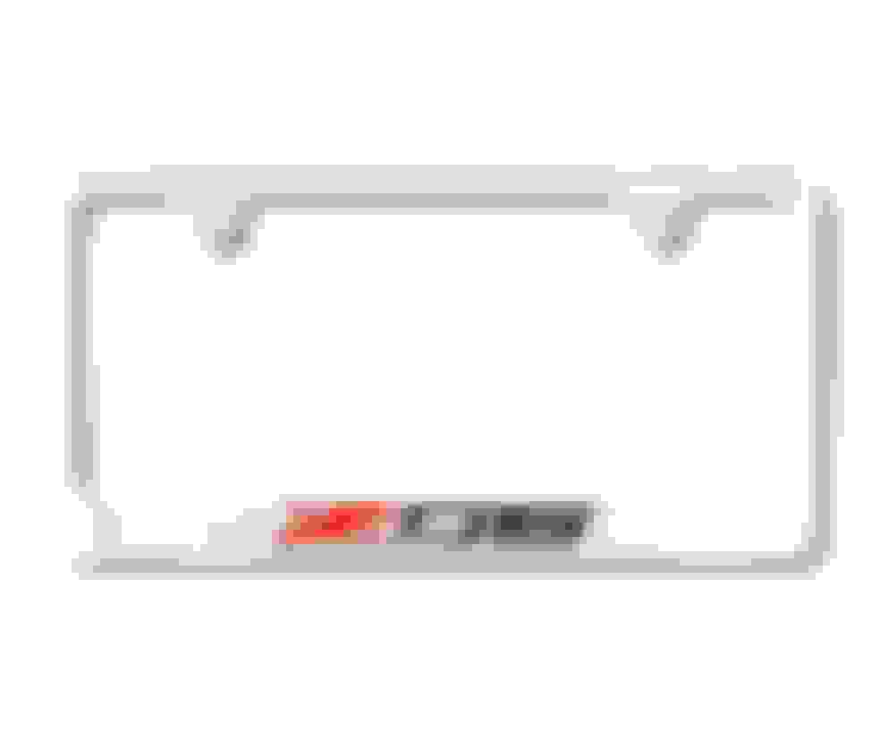 New @ RPI Designs C7 License Plate Frame - Z06 Supercharged Logo Chrome ...
