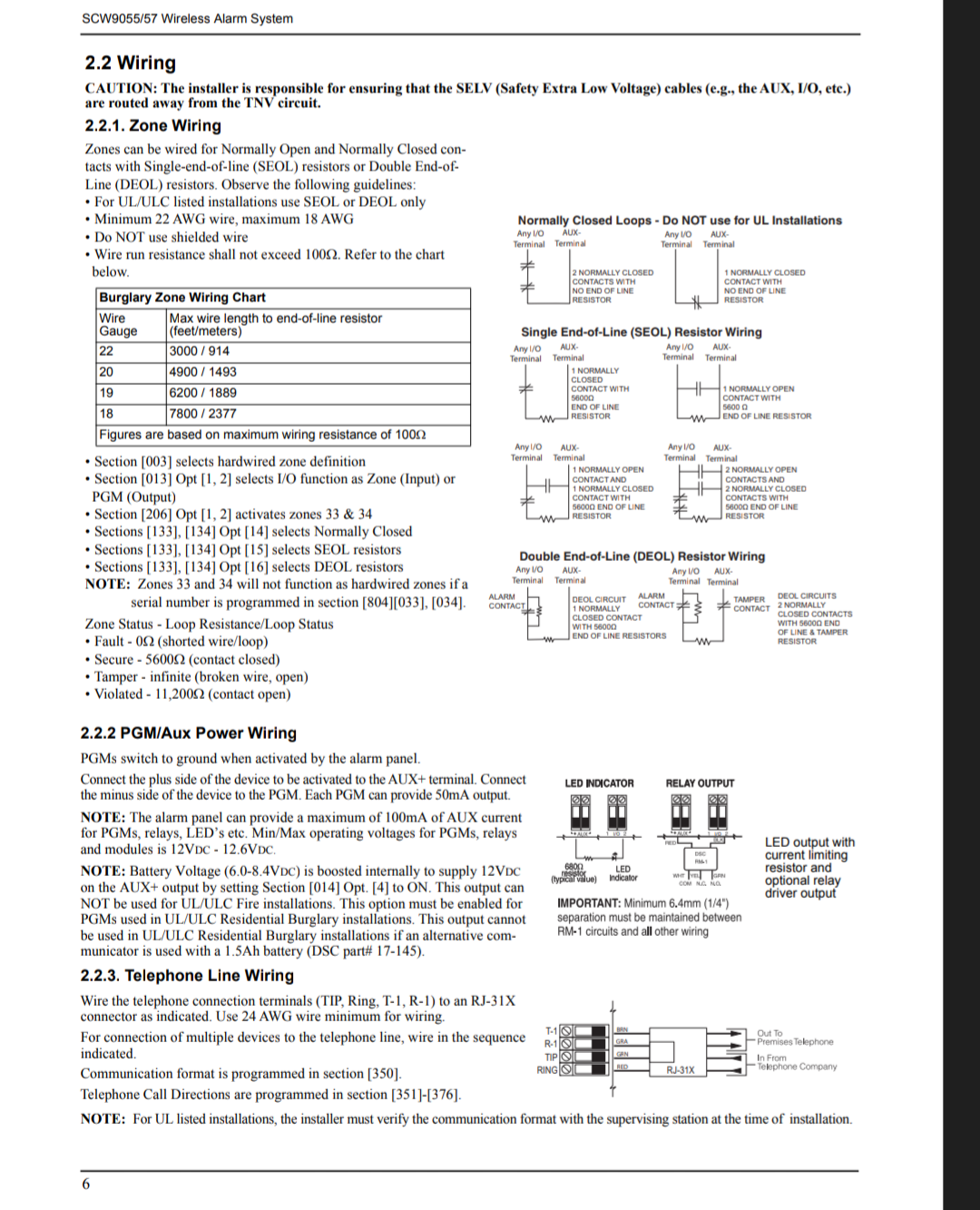 DSC Impressa 9057 hardwired zone help needed. - DoItYourself.com ...