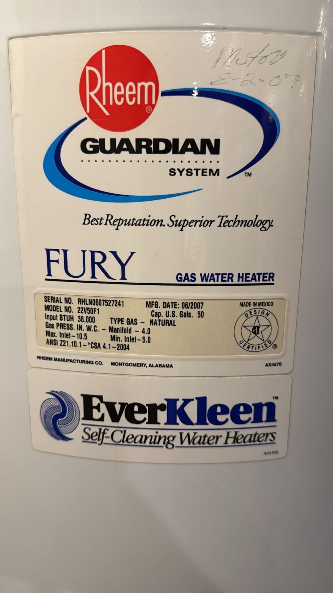 Rheem water heater hot water barely hot - DoItYourself.com Community Forums