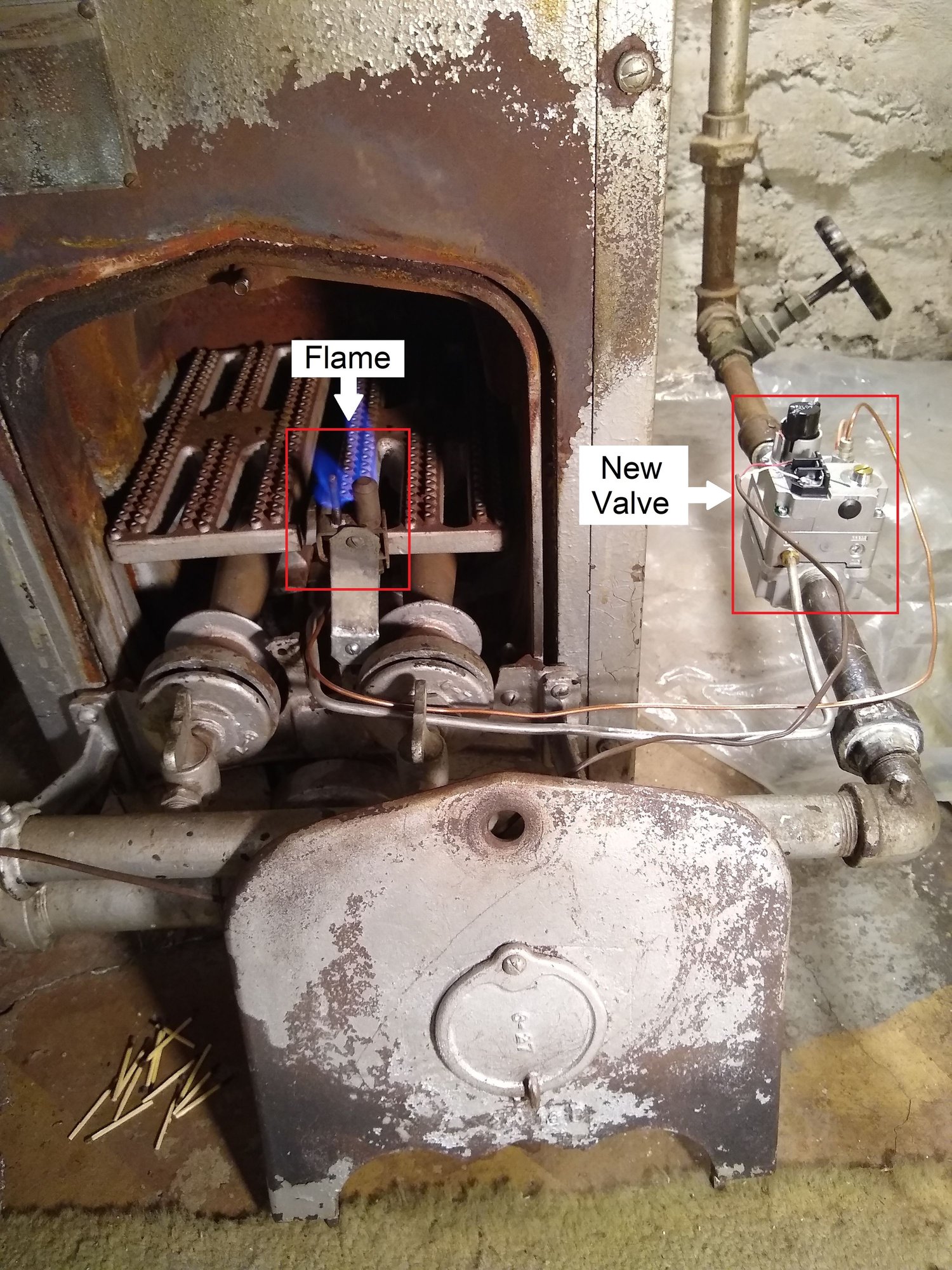 Replacing faulty valve on old gas furnace - DoItYourself.com Community Forums