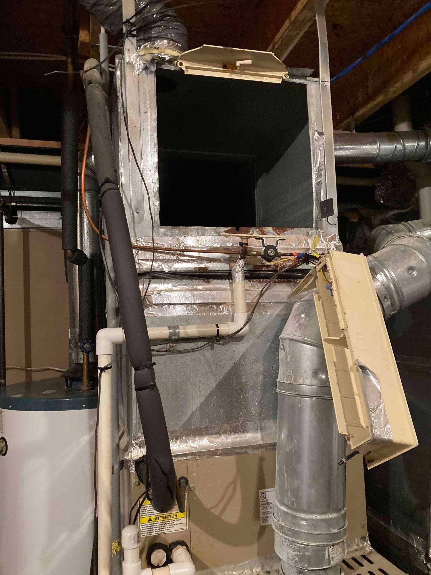 Humidifier fell and crashed to pieces | DIY Home Improvement Forum