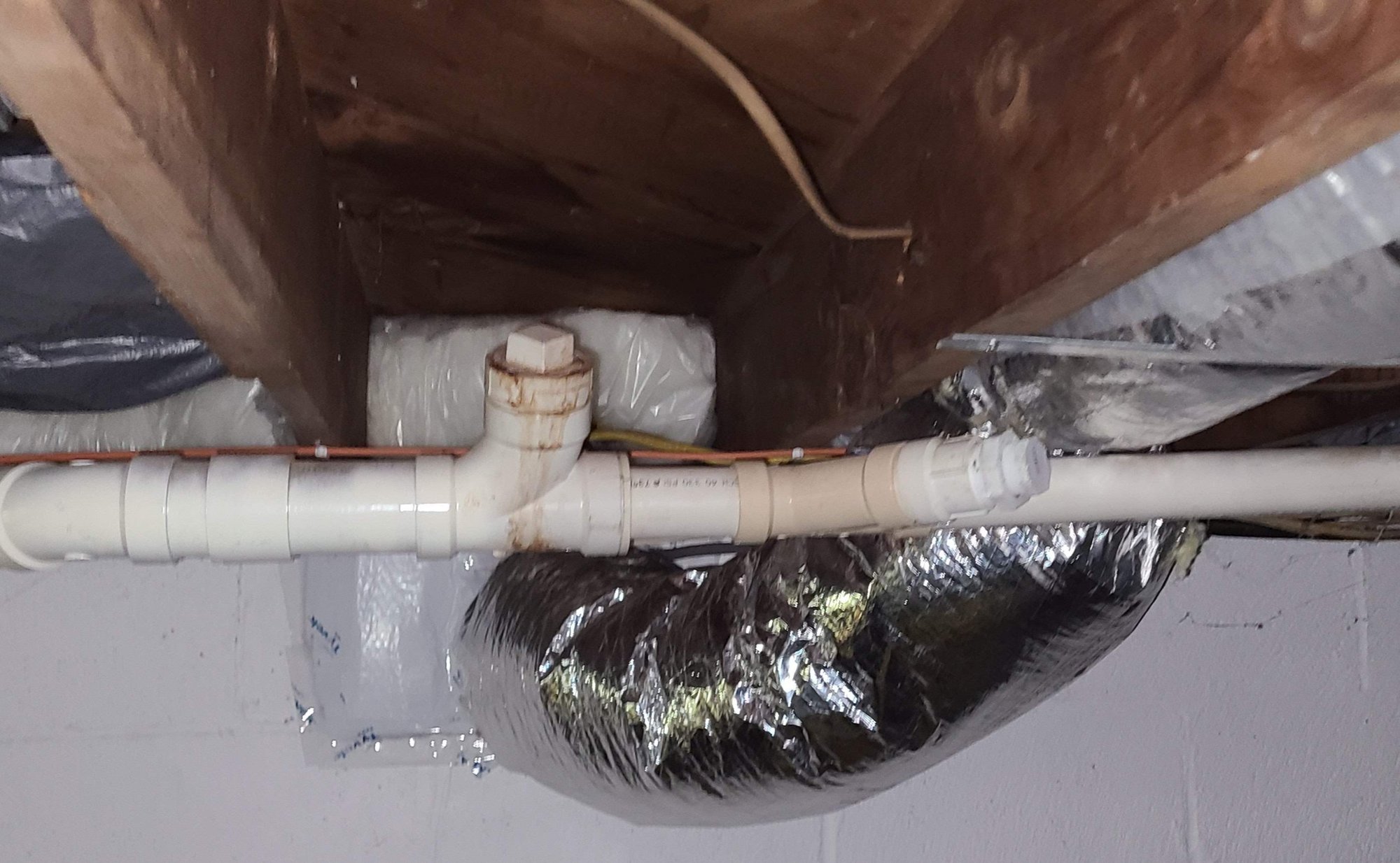 Kitchen sink gargling when running laundry - DoItYourself.com Community ...