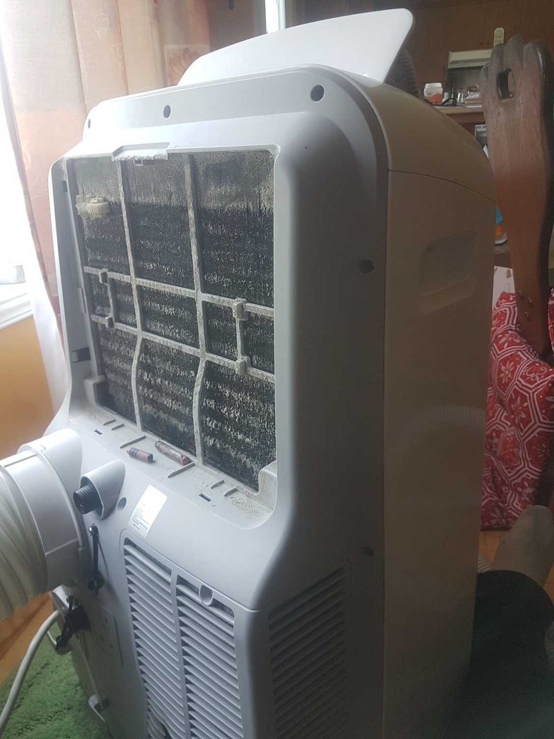 Coolworks AC unit on wheels deep cleaning - DoItYourself.com Community ...
