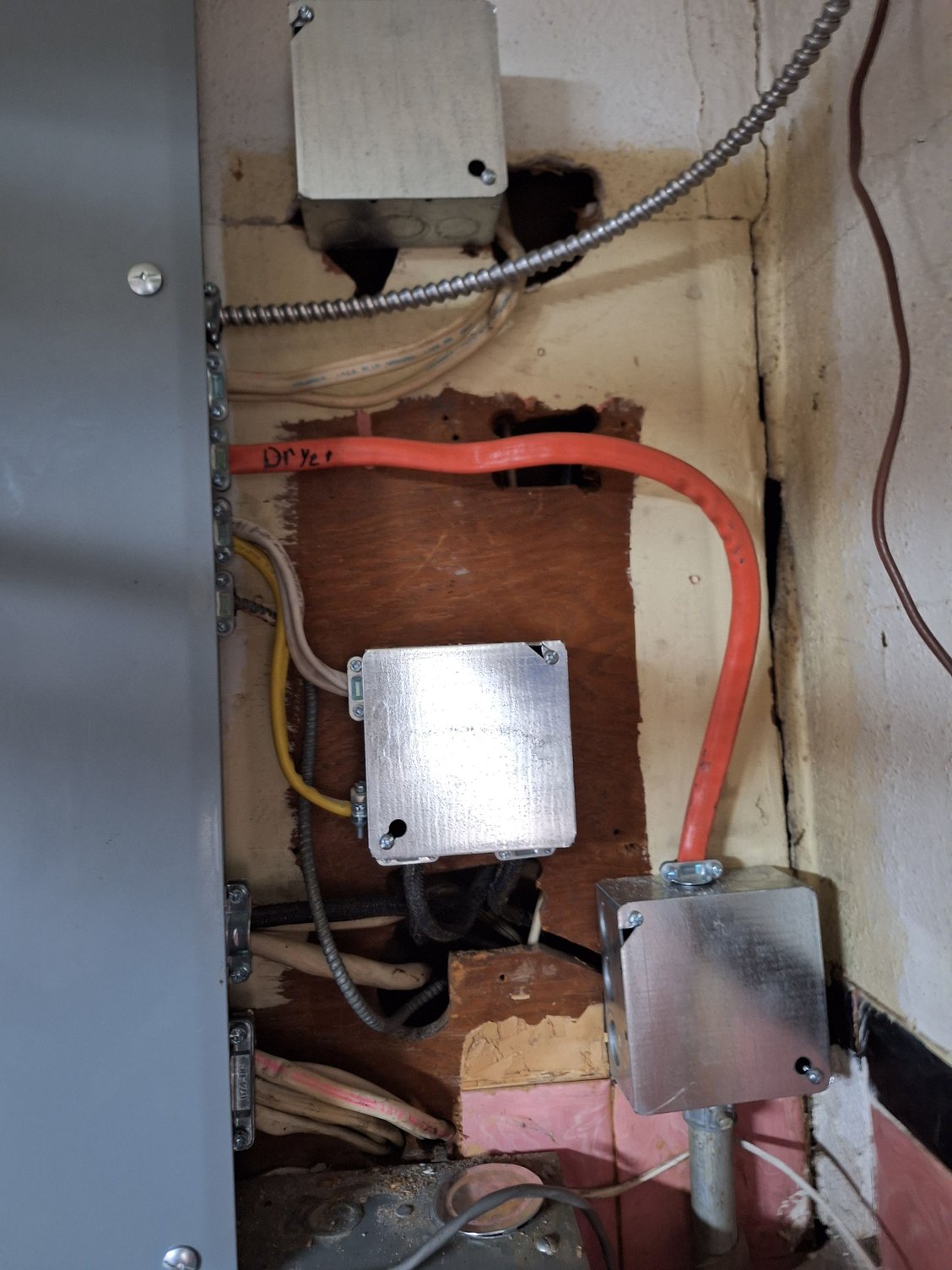 how to fill in holes made from new panel install? - DoItYourself.com ...