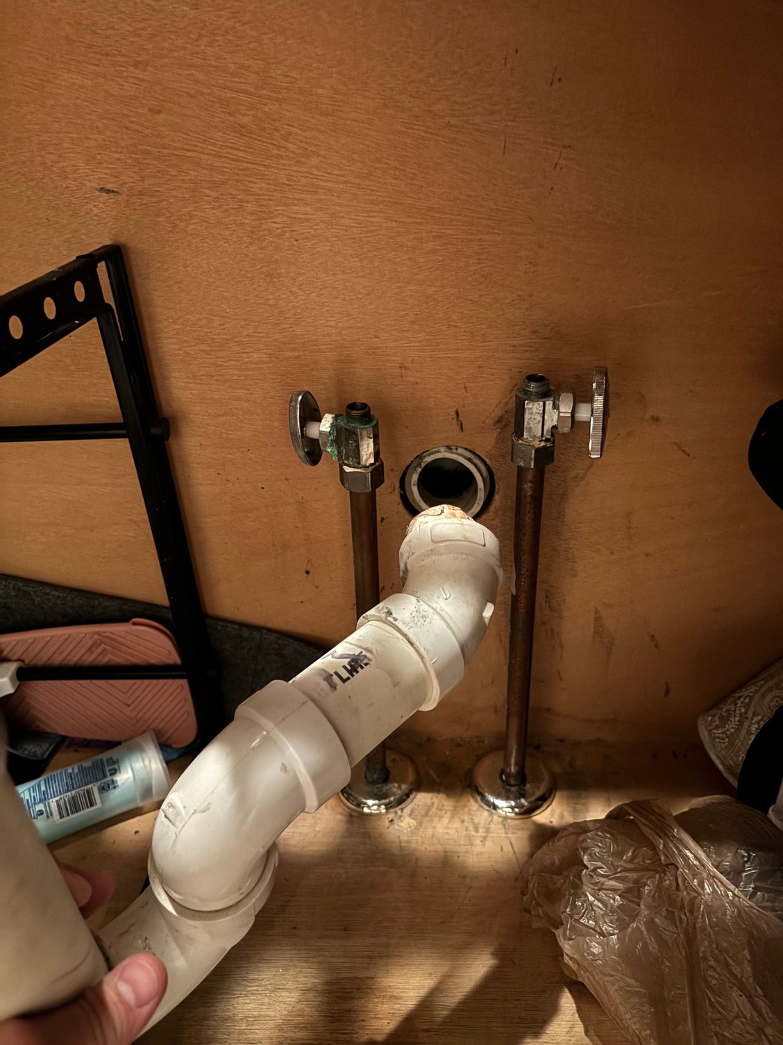 Vanity Sink Drain Broken near stub out - DoItYourself.com Community Forums