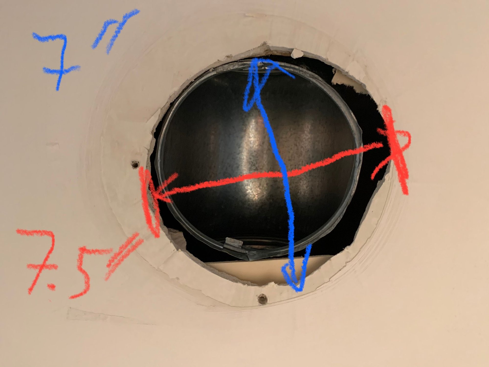 Reinstalling Ceiling Diffuser - The Right Way? - DoItYourself.com ...