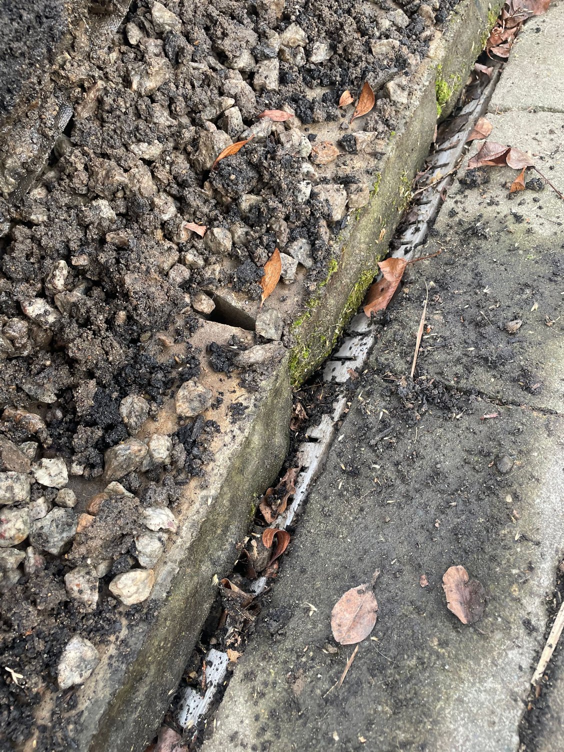 Channel drain retaining wall - DoItYourself.com Community Forums