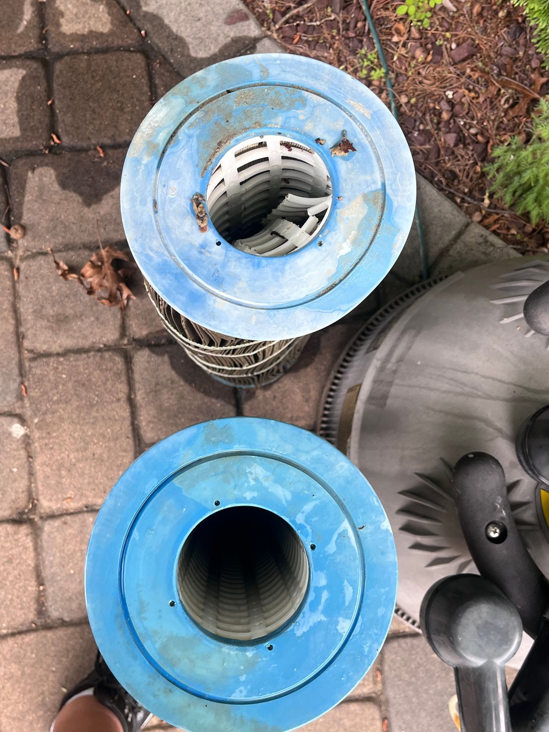 Handy filter cracked and mis shaped - DoItYourself.com Community Forums