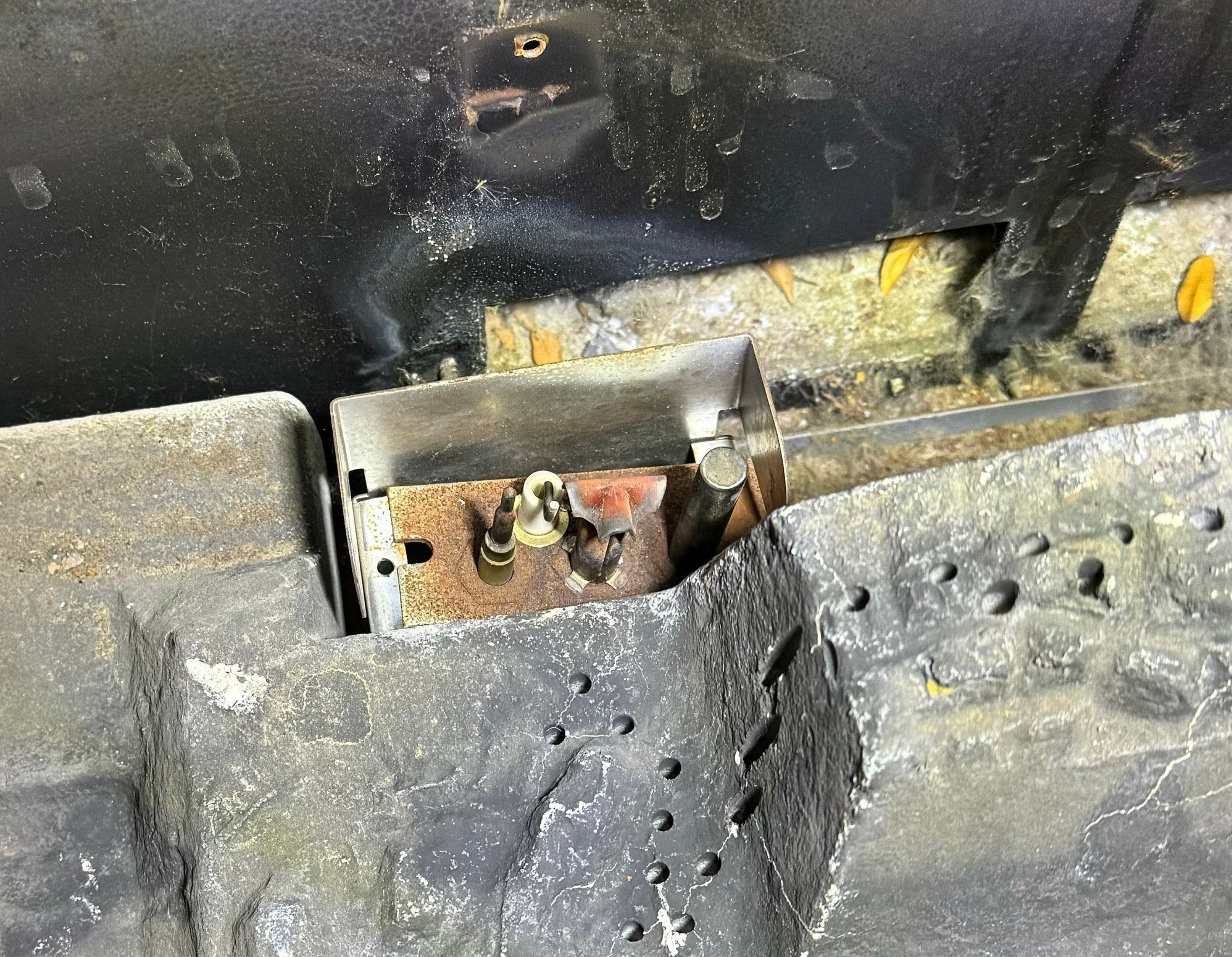 Replacing standing pilot assembly on gas fireplace - DoItYourself.com ...