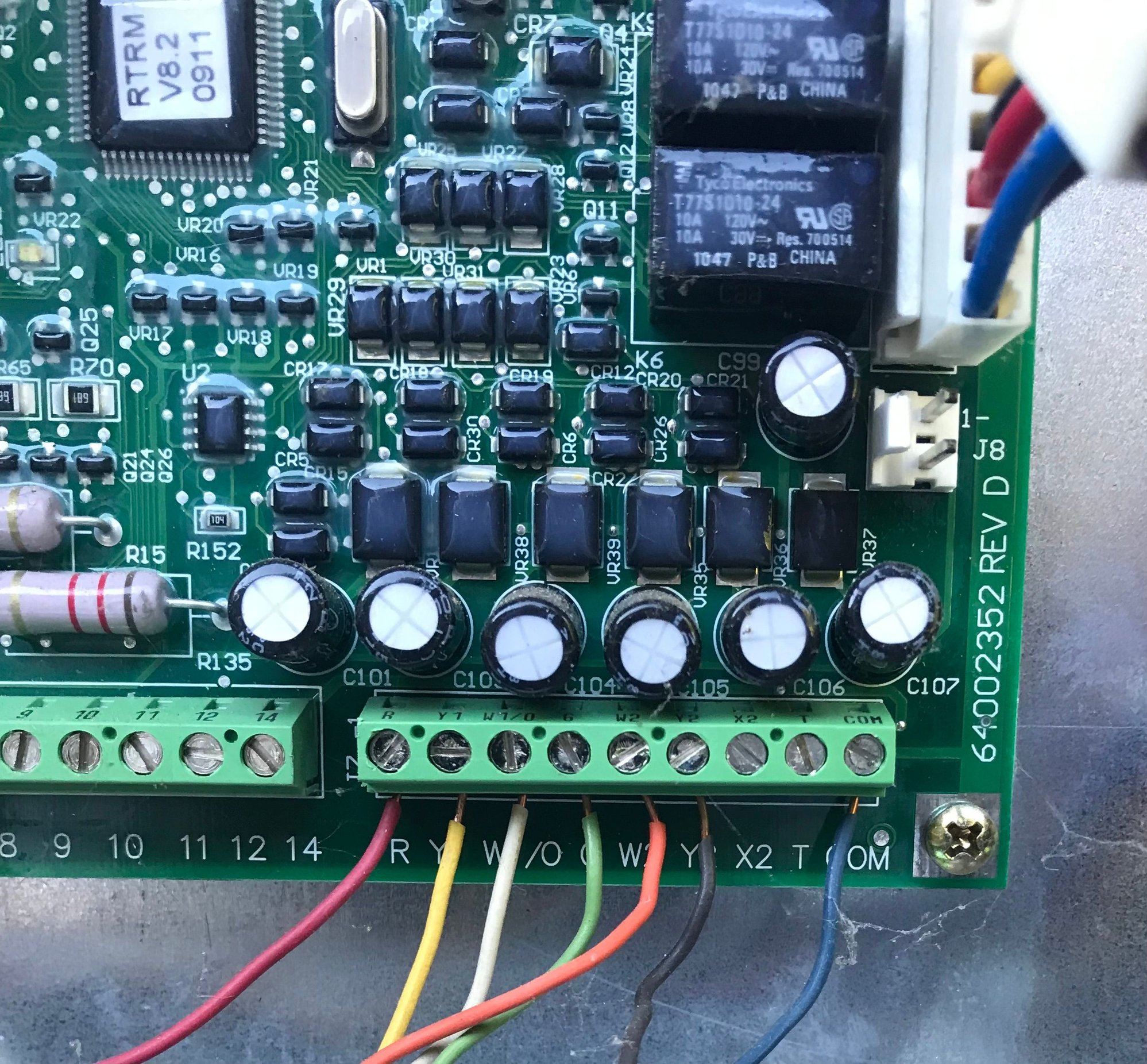 Replacing EIM/thermostat with Honeywell RTH6580WF - DoItYourself.com ...