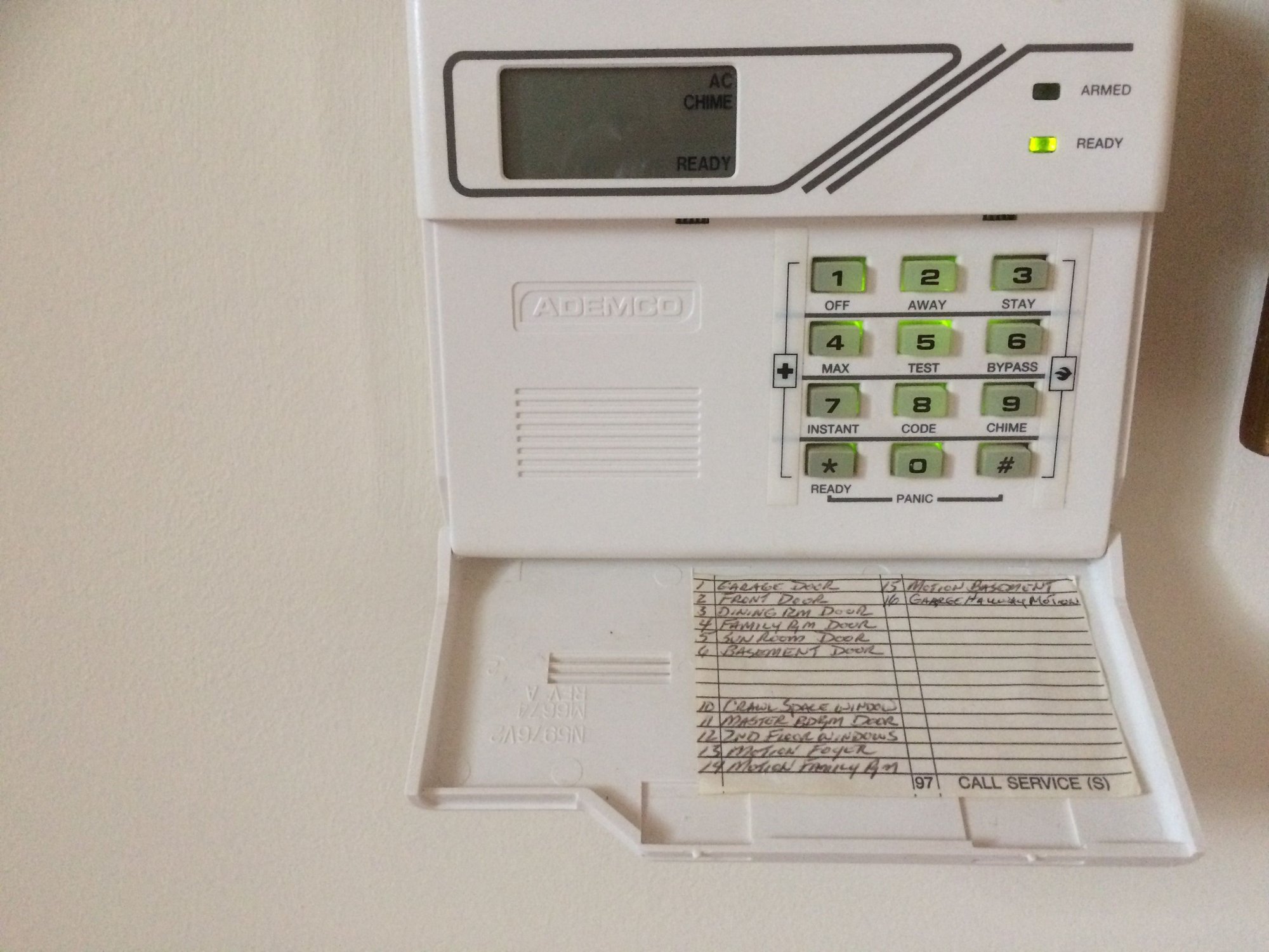 Ademco keypad replacement - DoItYourself.com Community Forums