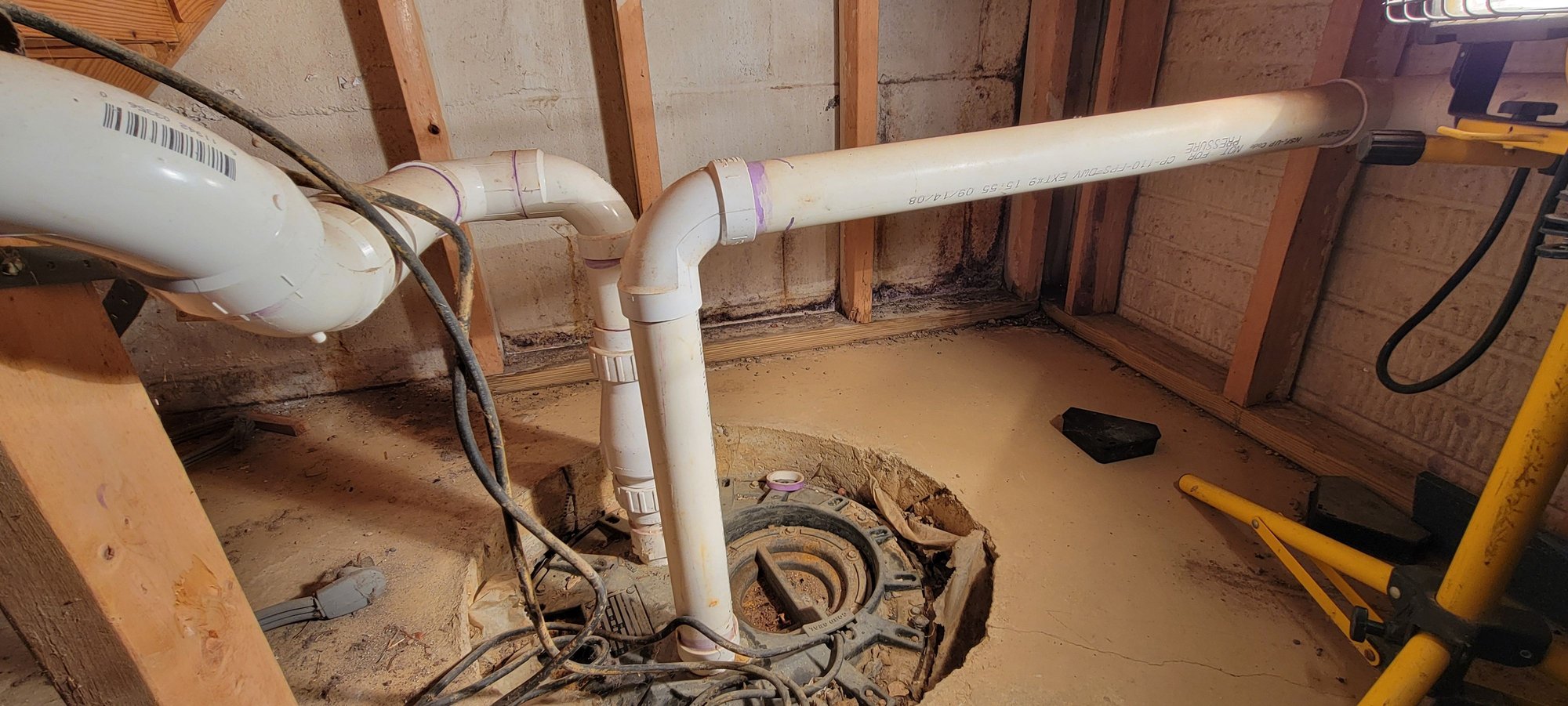 Replacing pump on basement sewage system - DoItYourself.com Community ...