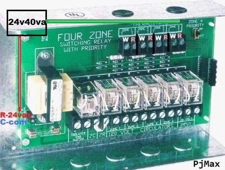 Taco 4 Zone controller with Nest T-Stat Wiring Help - DoItYourself.com ...