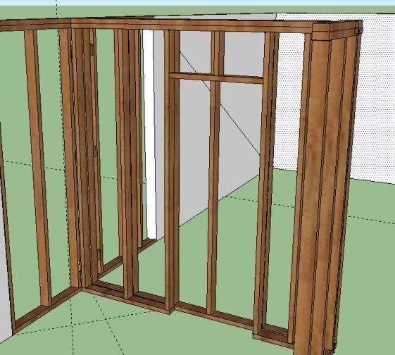 interior wall fridge recess idea - DoItYourself.com Community Forums