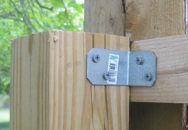 How to Attach Stockade Fence to Wood Posts? - DoItYourself.com ...