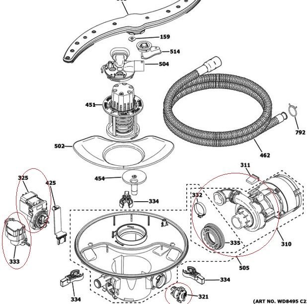 GE DIshwasher leak - DoItYourself.com Community Forums