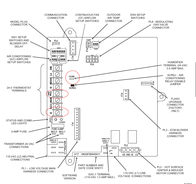 Aprilaire 600 with the Aprilaire 60 controller - DoItYourself.com ...