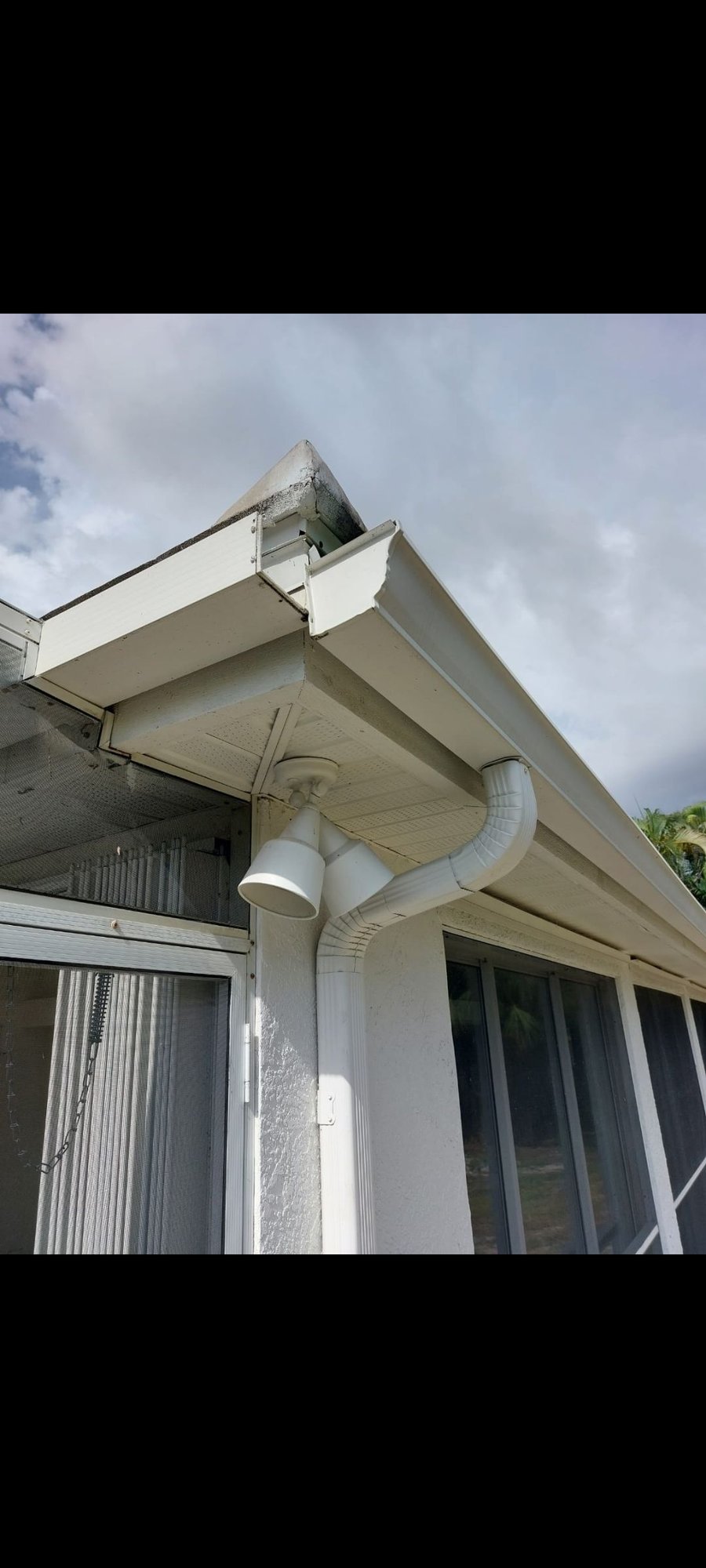 screen room gutter issue - help please - DoItYourself.com Community Forums
