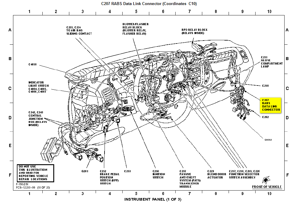 1999 f150 ABS light and RABS Diagnostic Wire - Ford F150 Forum ...
