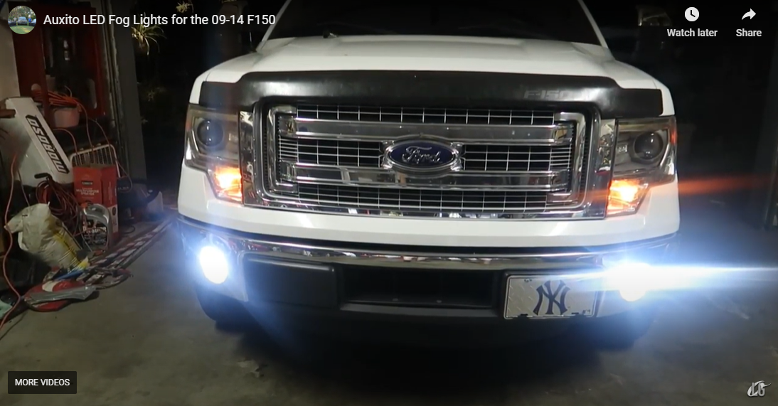 Led forward lighting for 2009-2014 ford f-150 fog light - Ford F150 ...