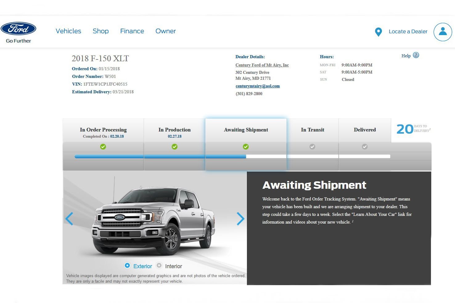 Tracking Thread!! VIN's with Build Dates - Page 1089 - Ford F150 Forum ...