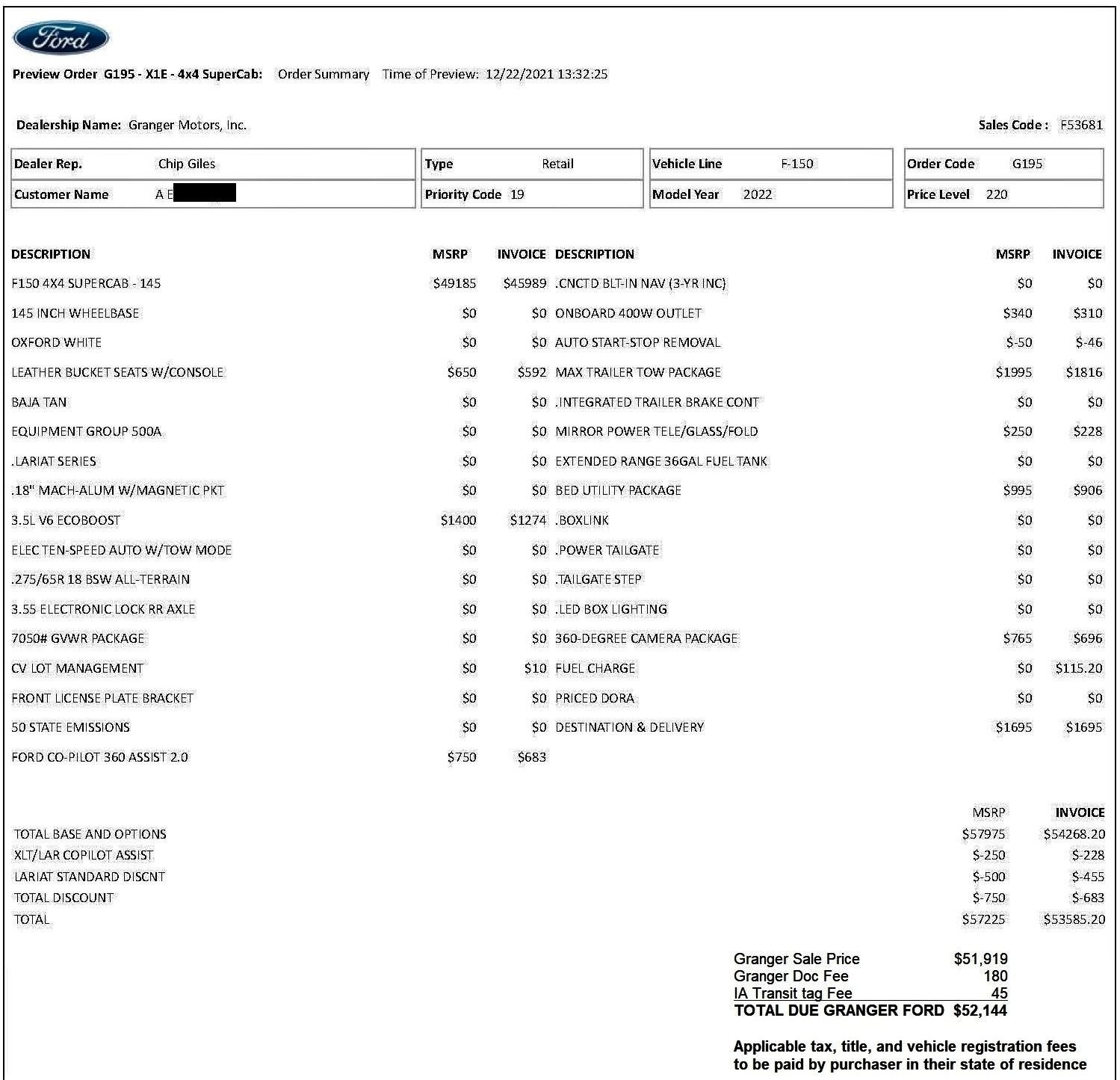 Anyone have the 2023 F-150 Order Guide - Page 3 - Ford F150 Forum ...