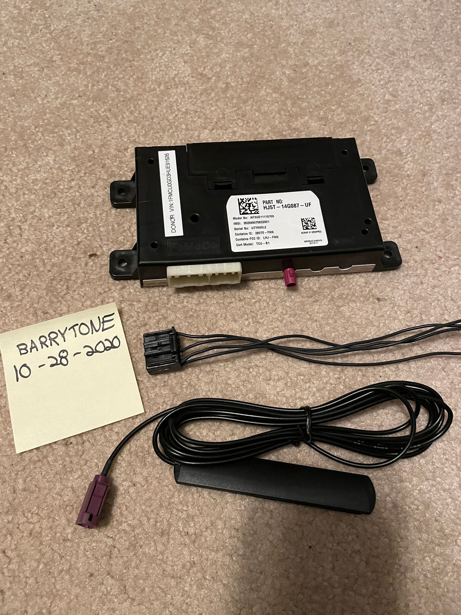 North Central SOLD...TCU with antenna and pigtail - Ford F150 Forum ...