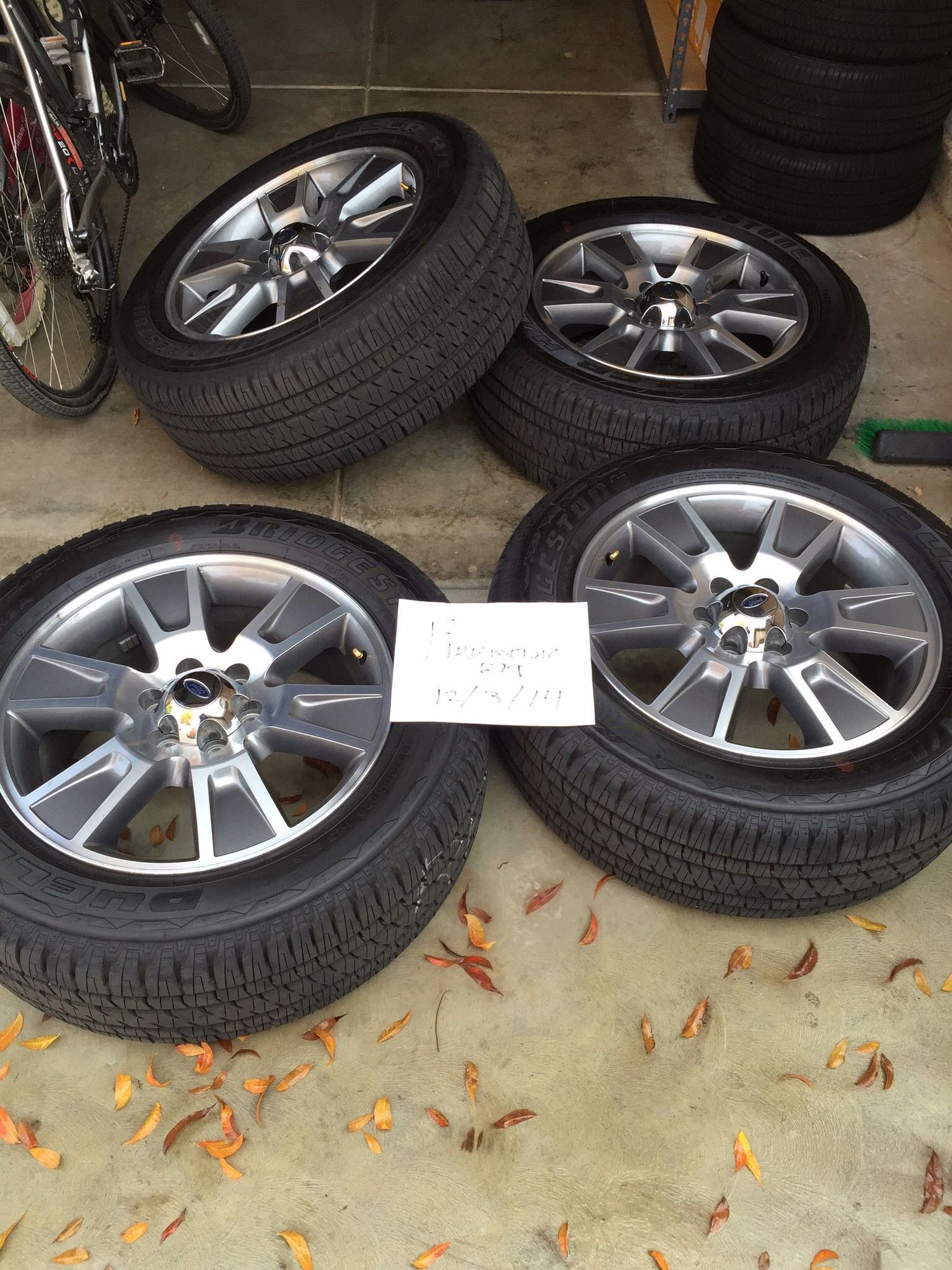 Southwest FS: OEM 2014 STX Sport 20" wheels and tires - Ford F150 Forum ...