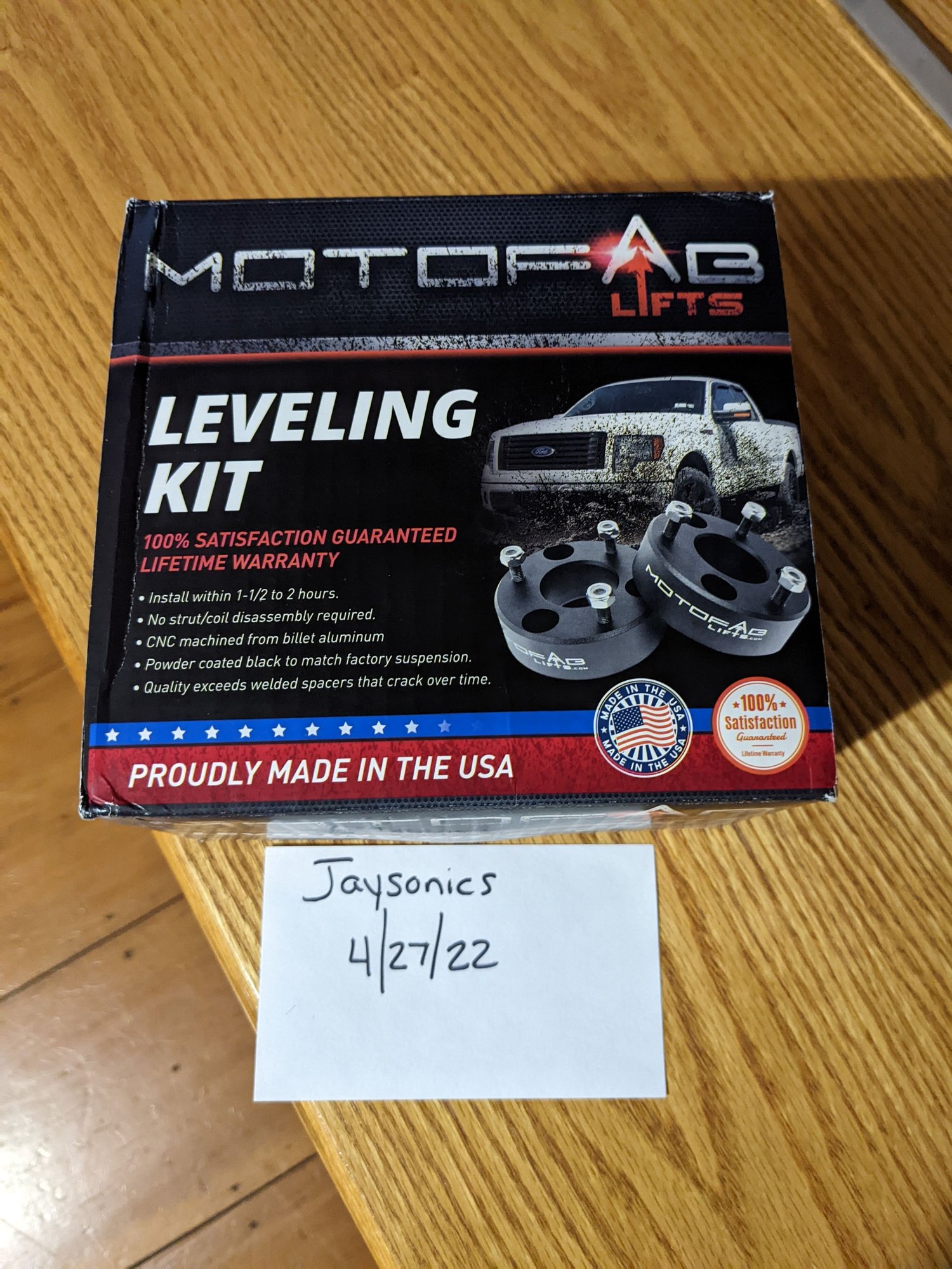 Northeast Motofab 2" level - Ford F150 Forum - Community of Ford Truck Fans