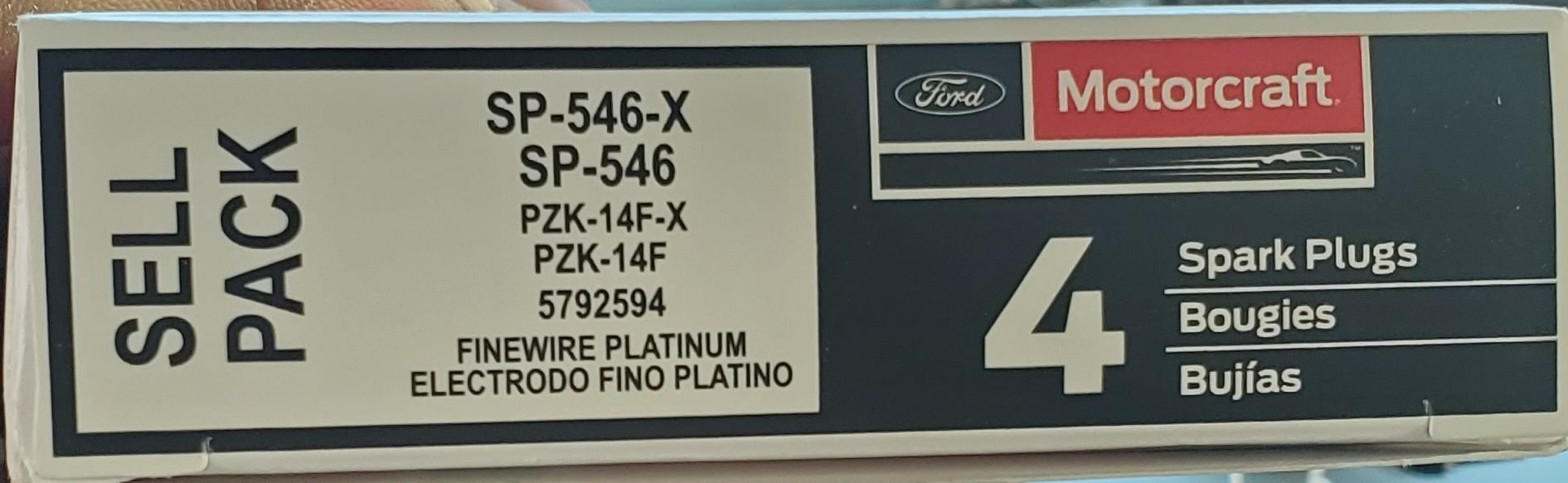 Sp546X vs sp546 spark plugs ( 5.4 3v plug motorcraft ) - Ford F150 ...