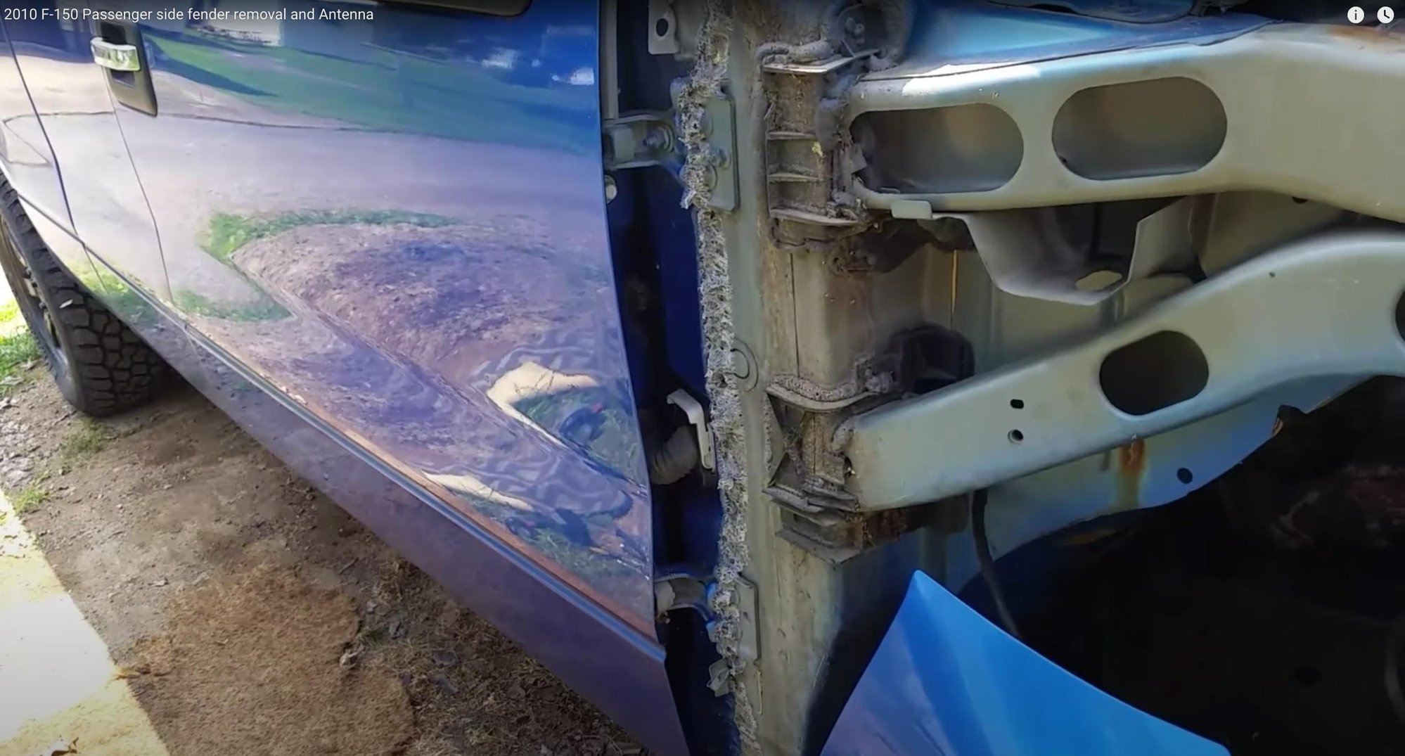 Water Leak behind passenger fuse box between firewall and fender - Ford ...