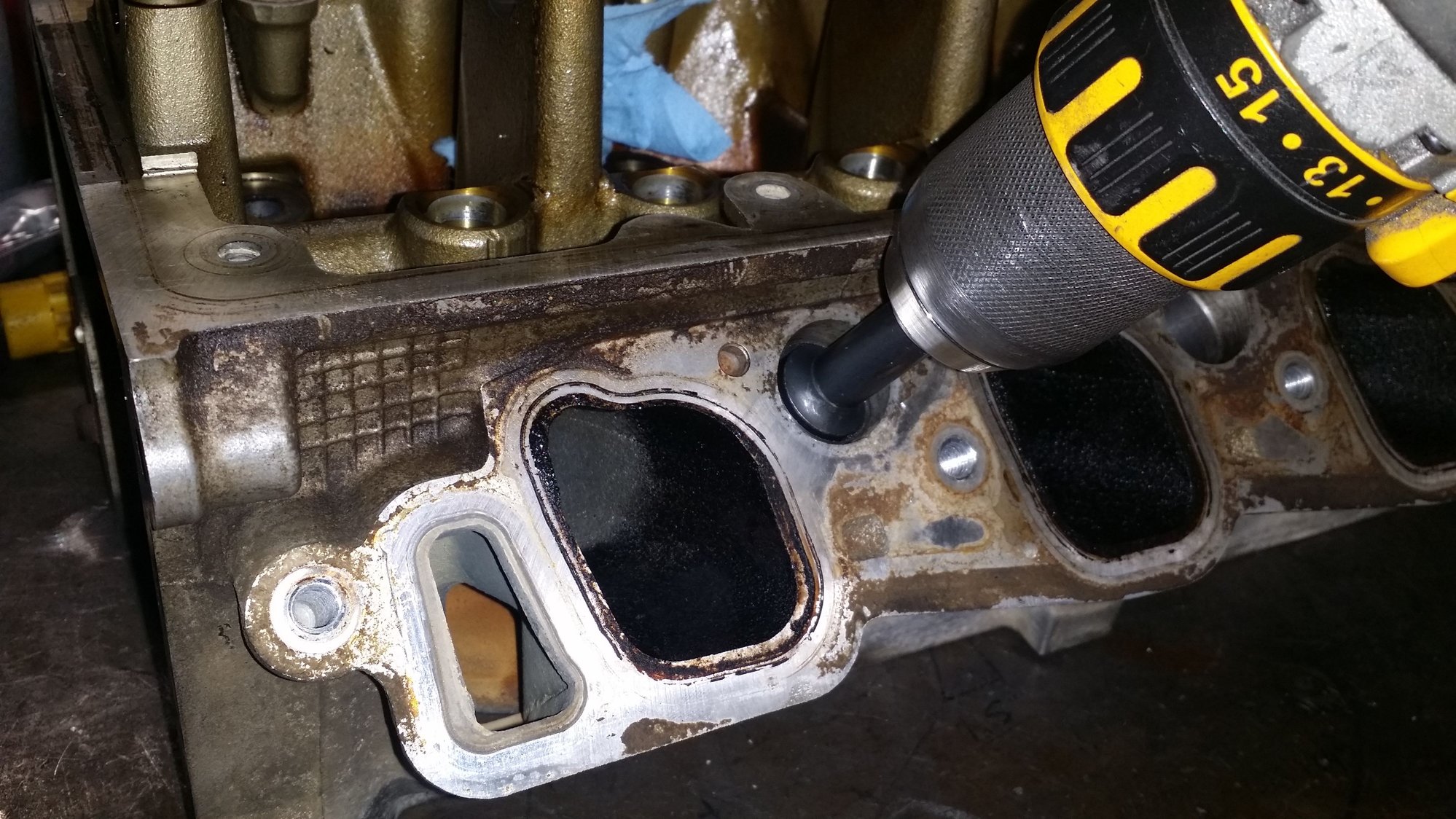 In frame rebuild. Cal Van spark plug inserts. How to break in? - Ford ...