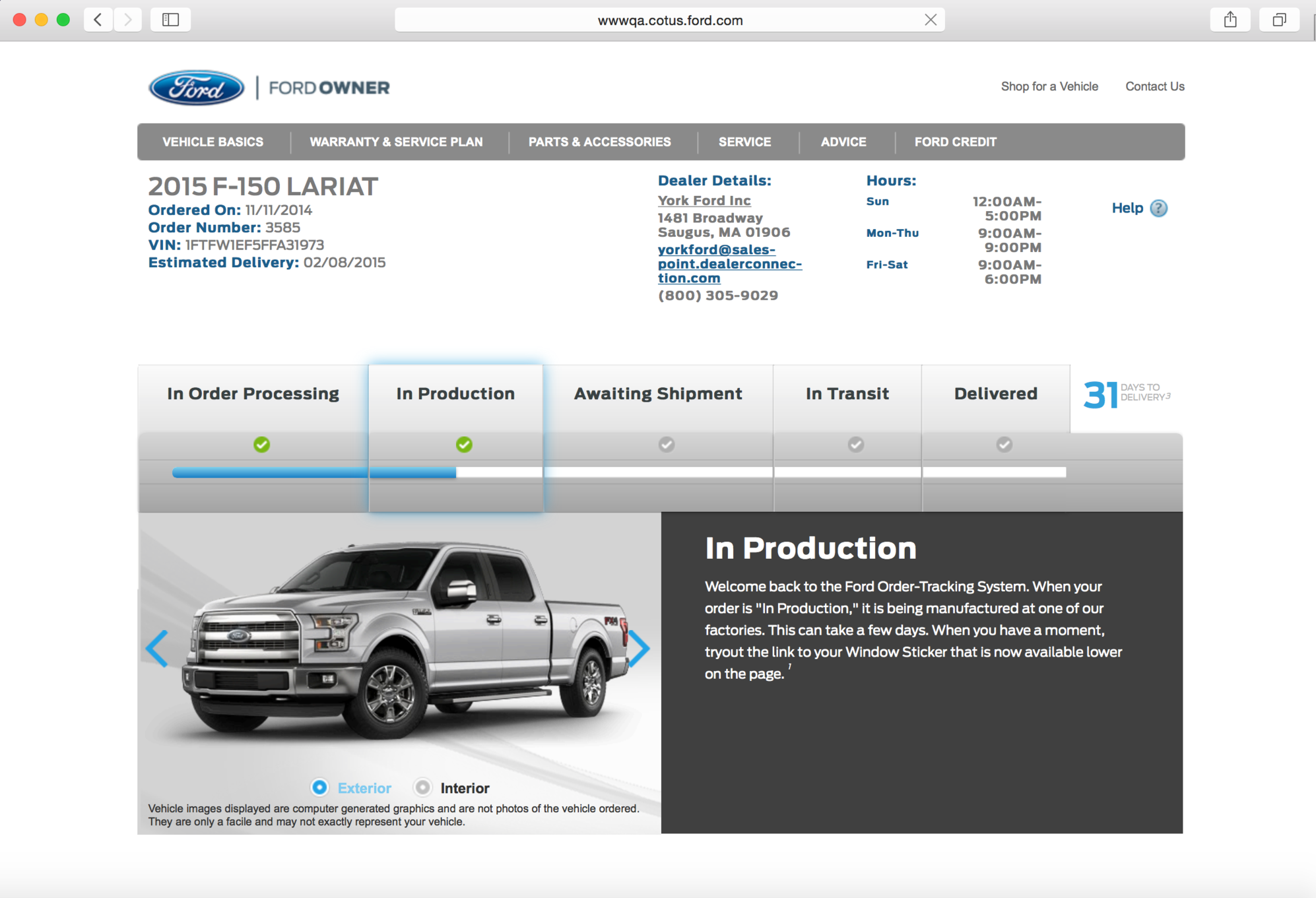 Tracking Thread!! VIN's with Build Dates - Page 162 - Ford F150 Forum ...