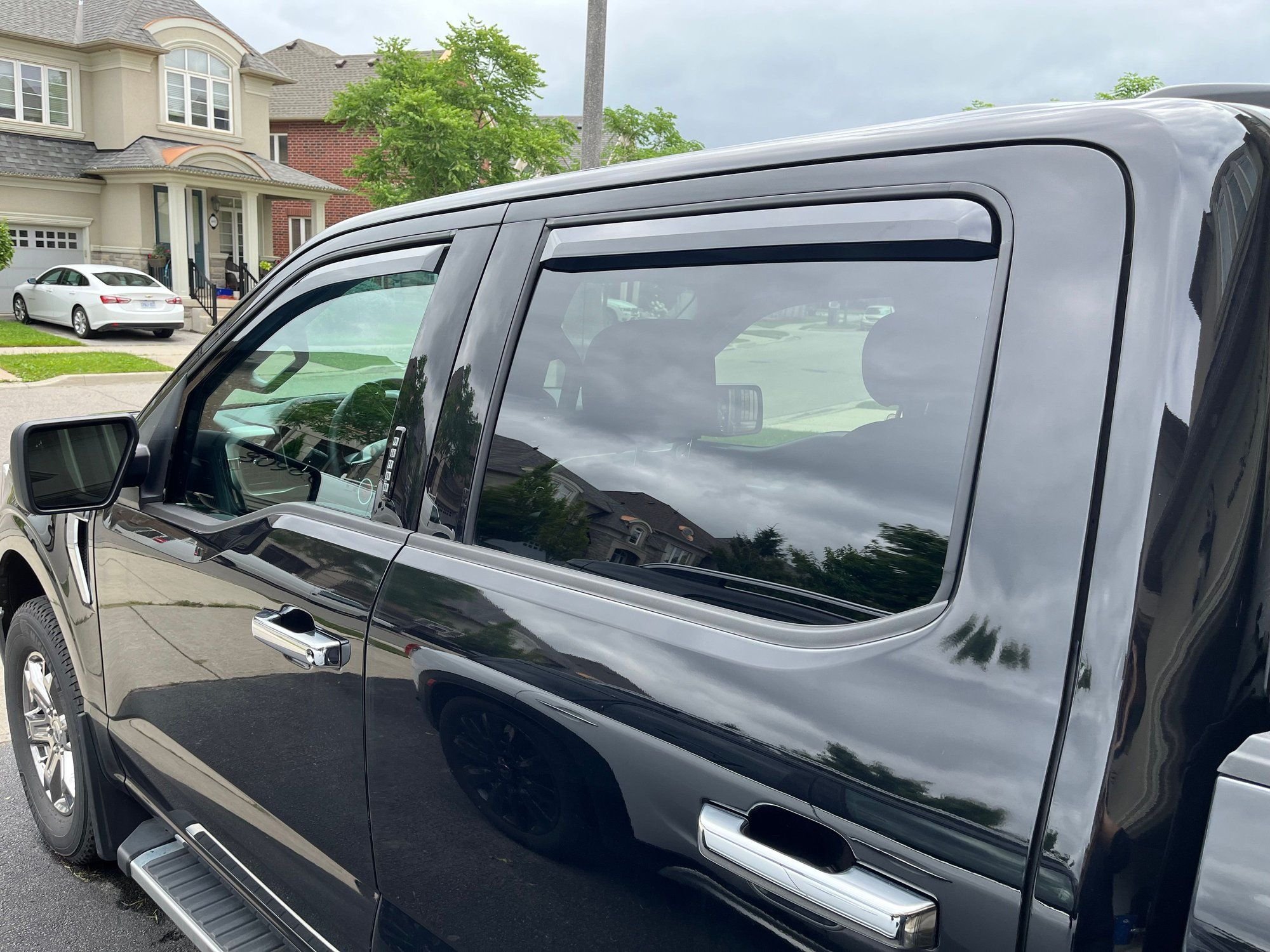 In channel vent visors (weathertech) - Ford F150 Forum - Community of ...