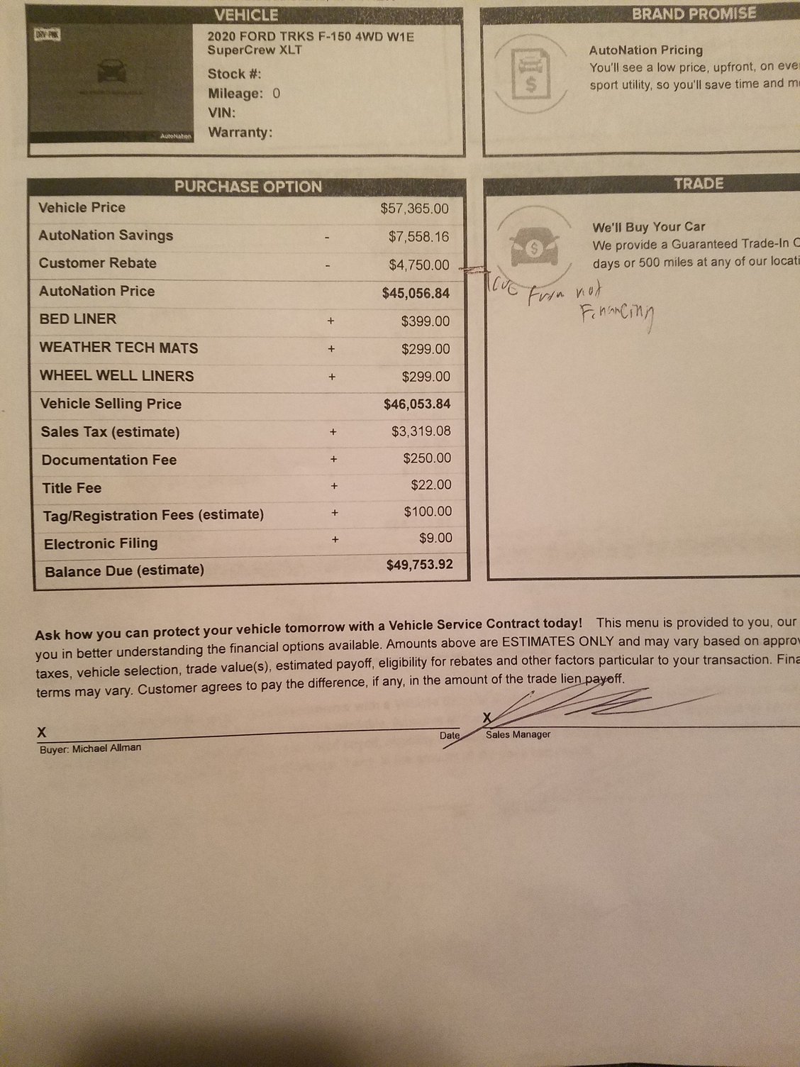 Just tell us your under invoice price paid. - Page 1023 - Ford F150 ...